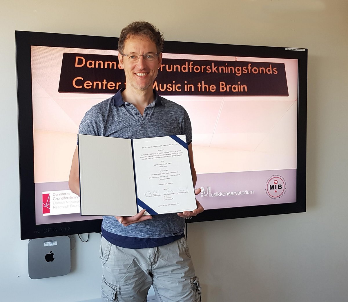 MIB assistant professor Boris Kleber is awarded the Susanne Klein ...